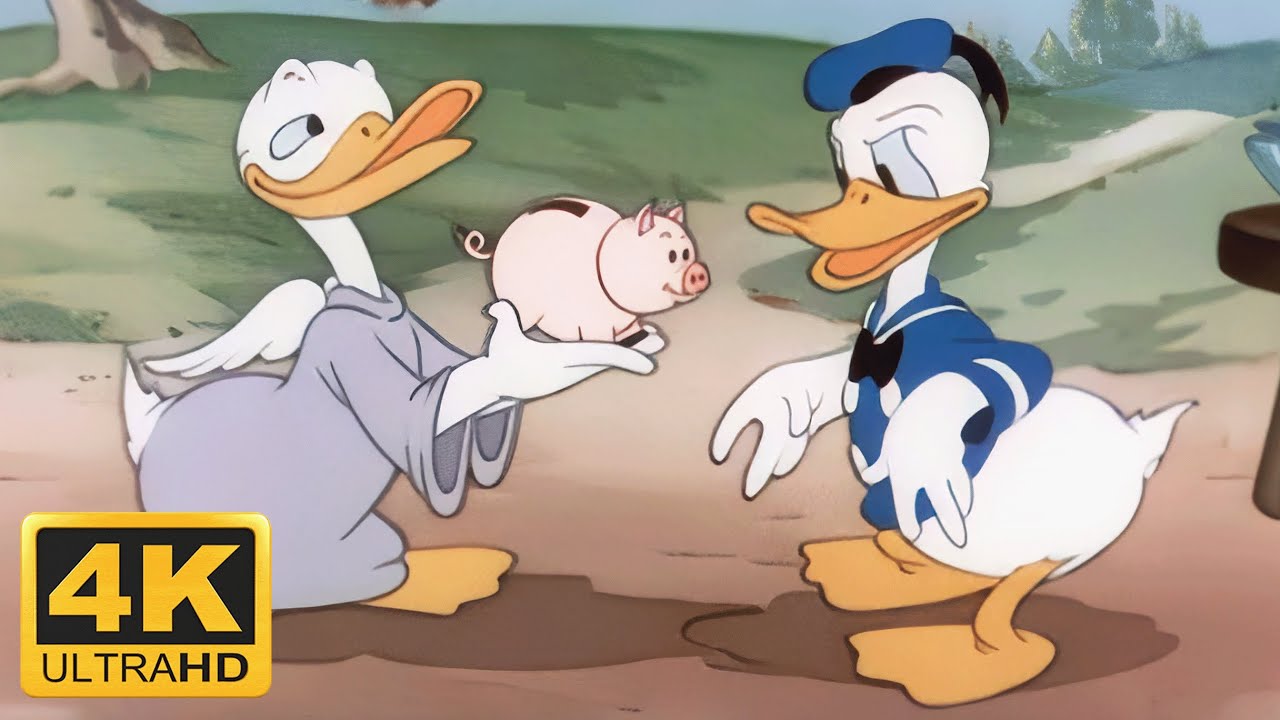 Walt Disney Animated Short - Donald's Decision (1942) Remastered 4K ...