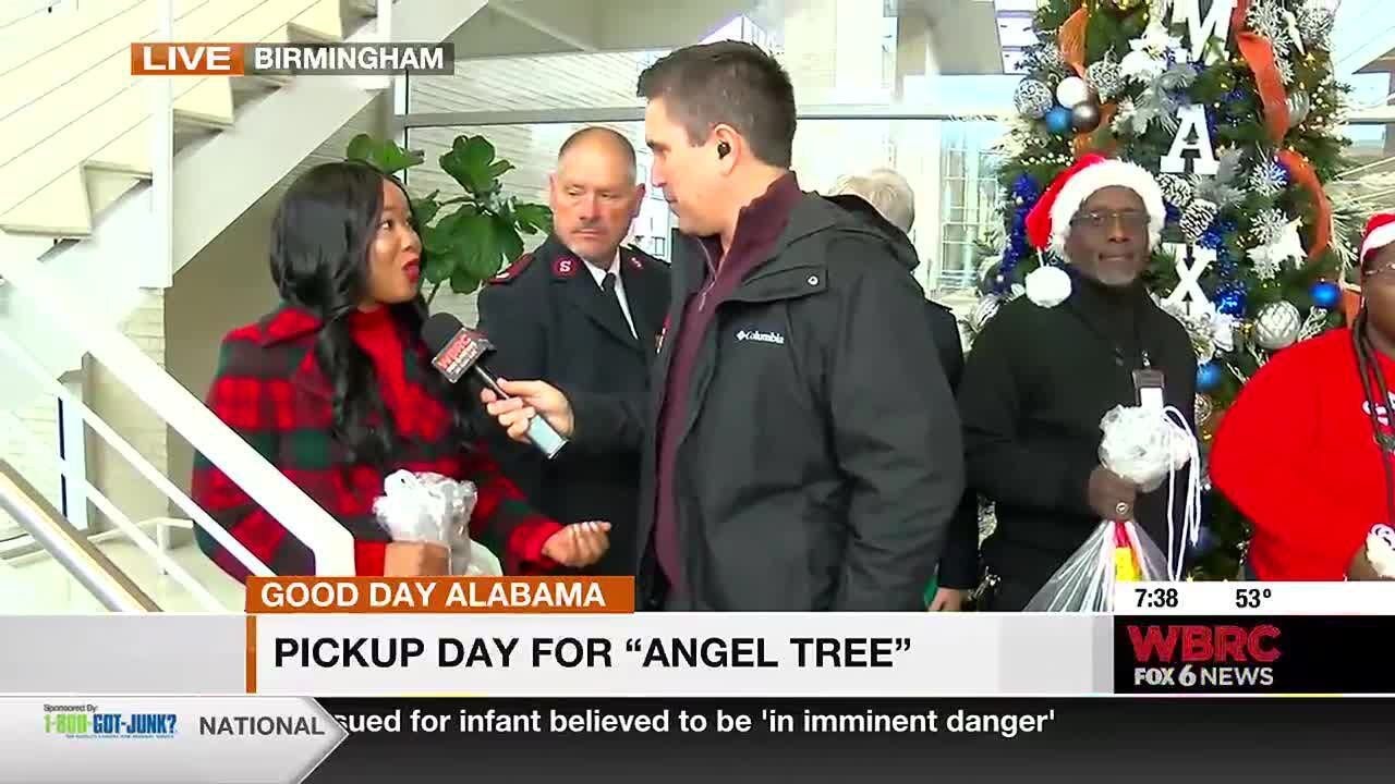 Pickup day for Angel Tree - YouTube