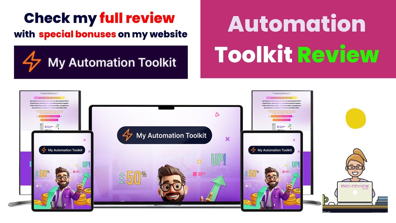Automation Toolkit Review, Bundle & Bonus: Turn Time-Saving Tools into ...