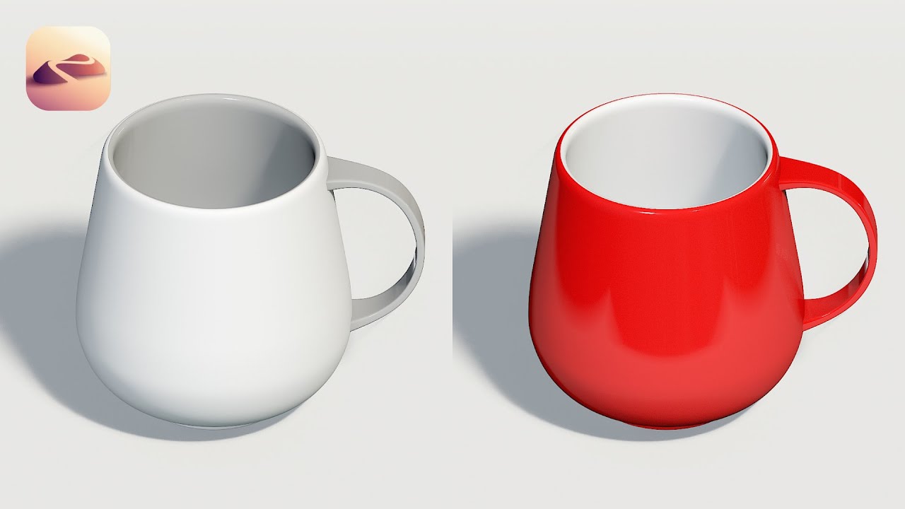 Nomad Sculpt ｜ Modeling Timelapse - 3D MUG - YouTube