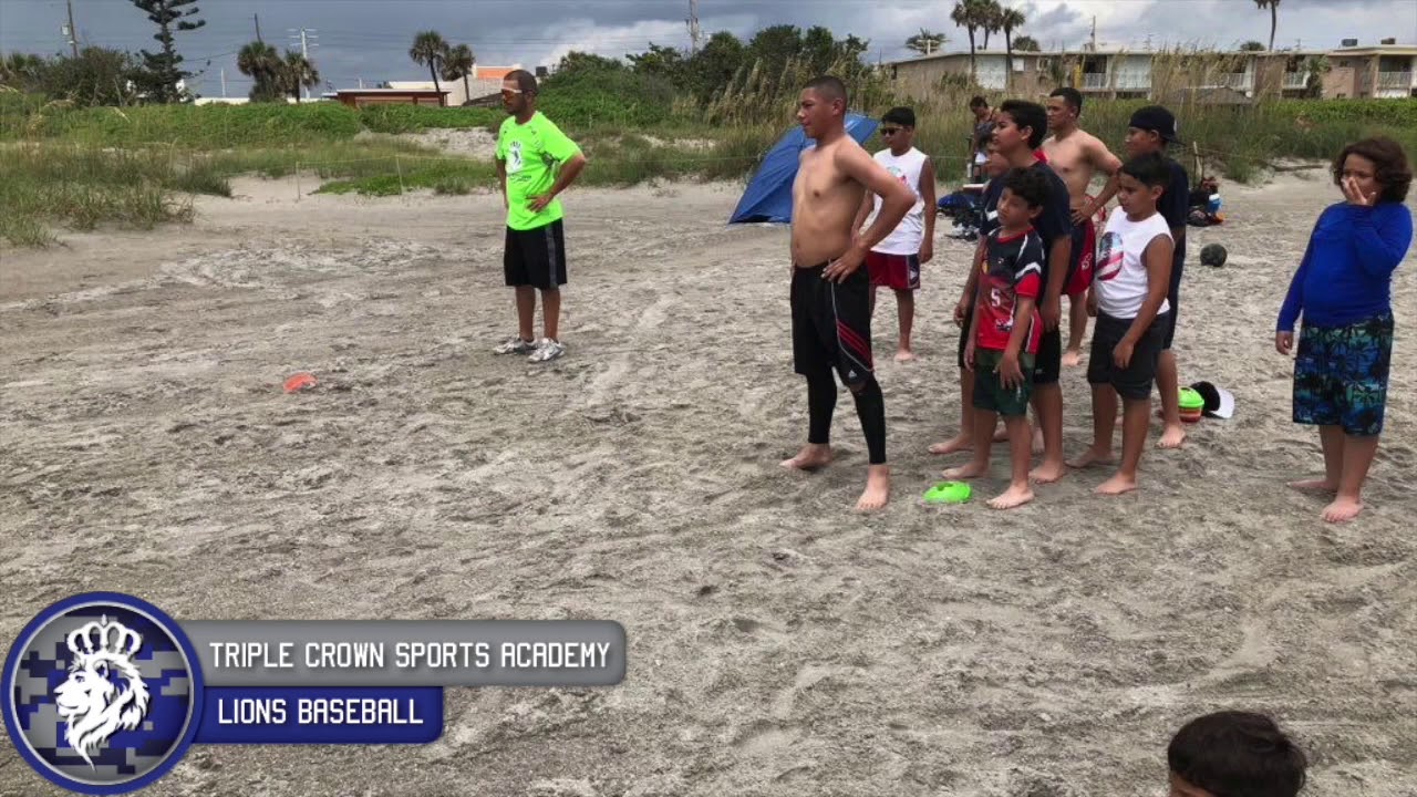 Speed And Agility: Baseball Beach Workouts - YouTube
