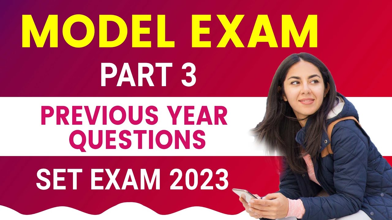 Kerala SET Exam 2023 PART 3 model exam based on Previous Year Questions ...
