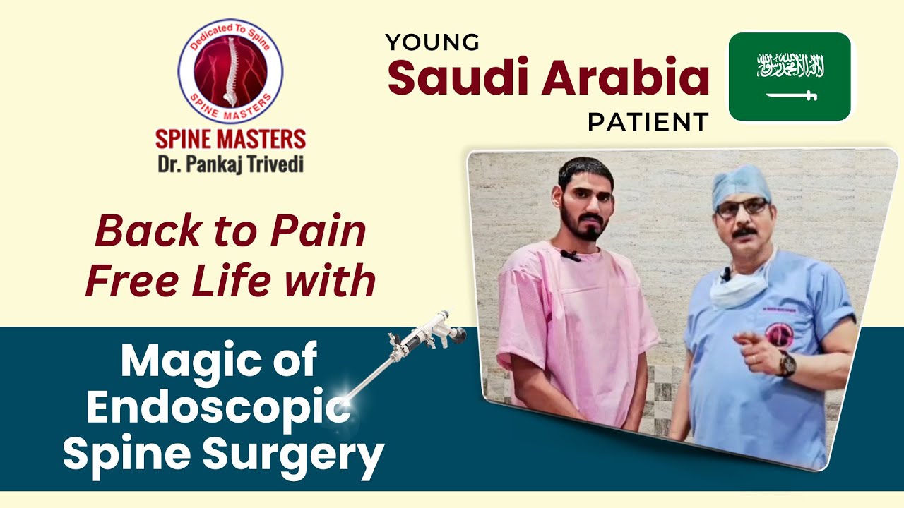 Young Saudi Arabia Patient | Back to Pain free Life with Magic of ...