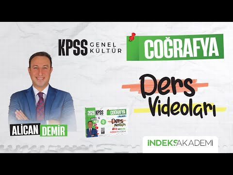2026 KPSS - Coğrafya - Soru Çözümü - 5 - Türkiye'de Nüfus ve Yerleşme -   Alican DEMİR