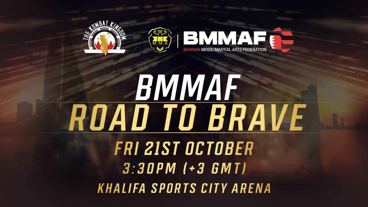 BMMAF - ROAD TO BRAVE | Live from Khalifa Sports City | Amateur MMA ...