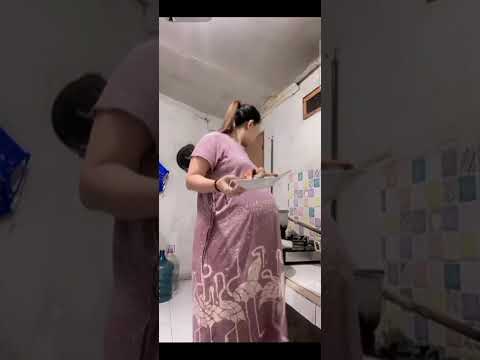 bumil masak perut besar