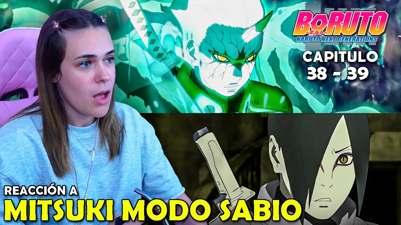 EL MODO SABIO DE MITSUKI 🤯 | REACCION A BORUTO POR PRIMERA VEZ ( 38 ...