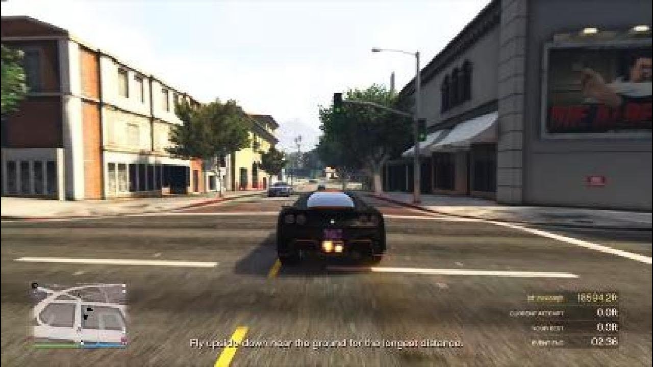 GTA V Professional driver on an open course - YouTube