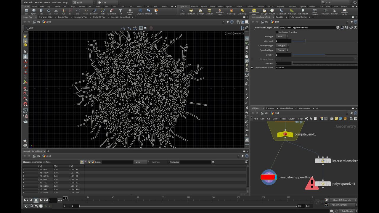 Houdini HDK SOP Clipper Offset For Polygons(Support Compilable SOP ...
