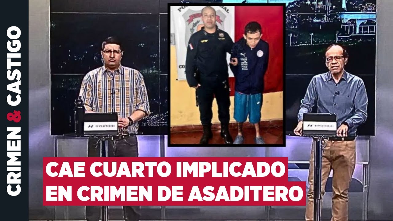 Capturan al cuarto implicado en crimen de un asaditero en Lambaré ...