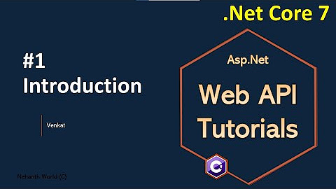 Web API Tutorials .Net Core 8, 7, 6 C# - YouTube