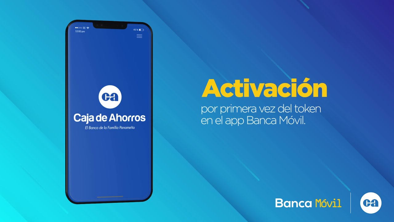 Tutorial: Banca Móvil - Token integrado - YouTube