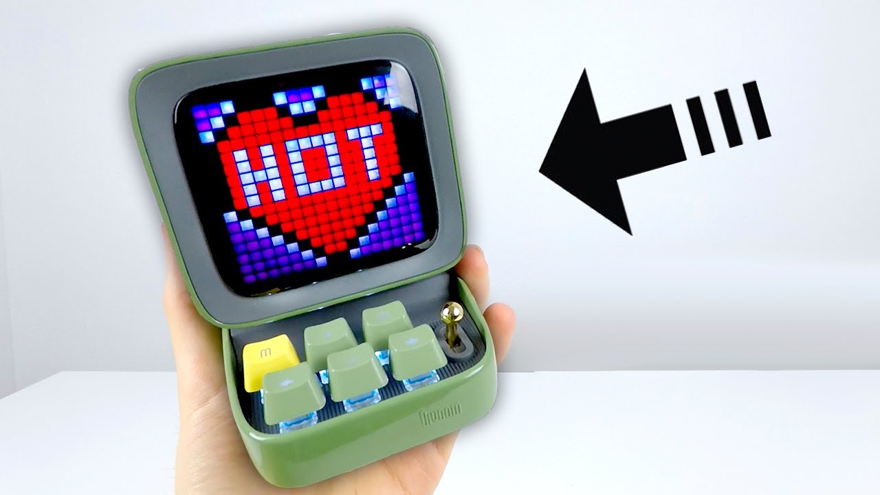 El gadget más curioso! - DIVOOM DITTO 🤖 - YouTube