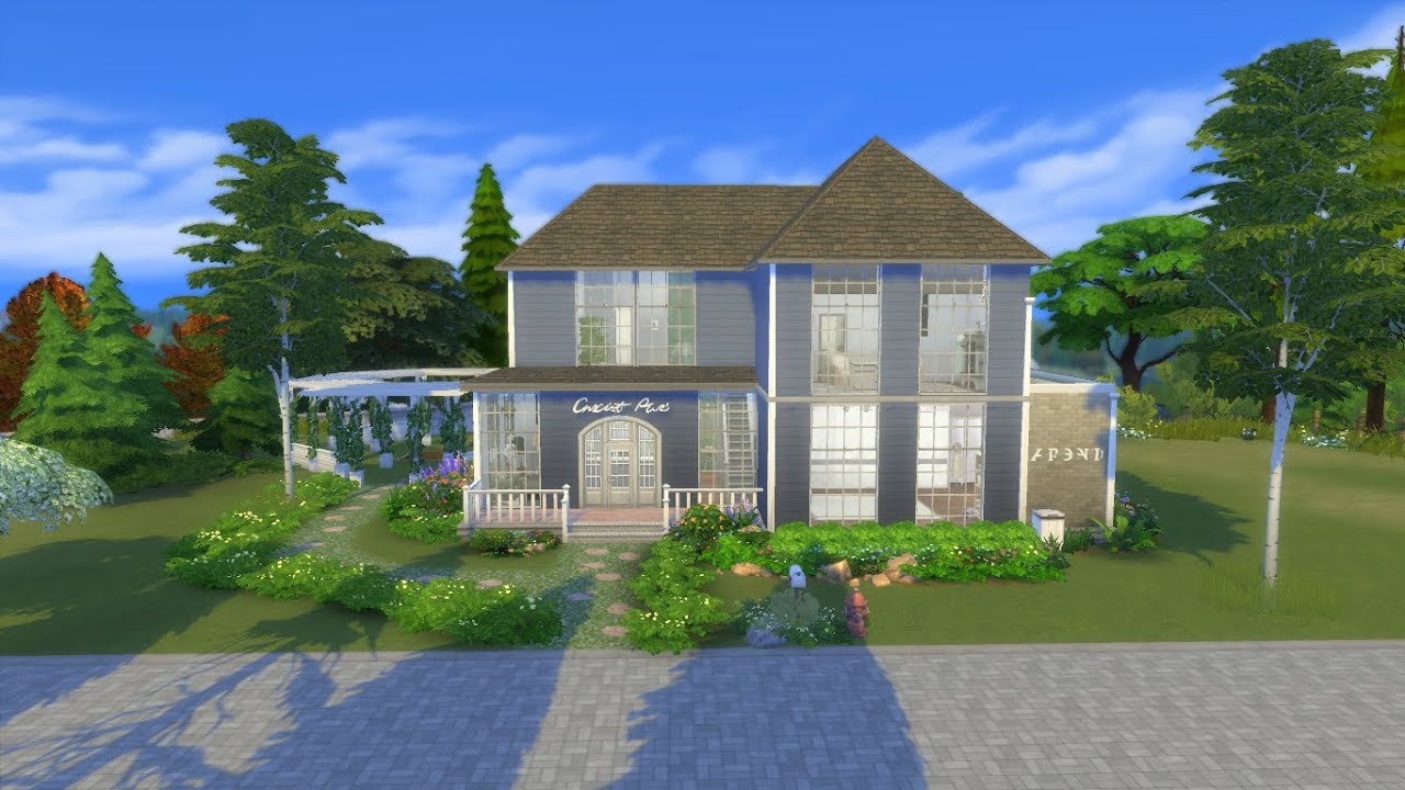 The Sims 4 Dance Studio With CC - YouTube