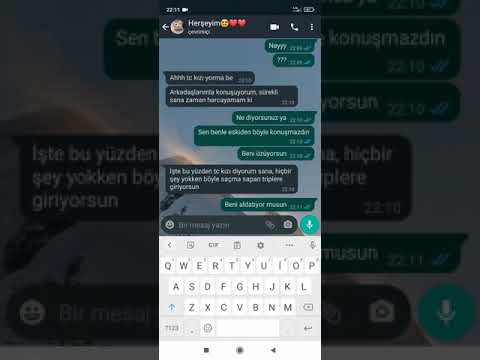 Whatsapp konuşması ALDATILDI!!😳 #aşk #tiktok #duygusal #sevgi #düğün #öğrenci #futbol #hikaye #maç