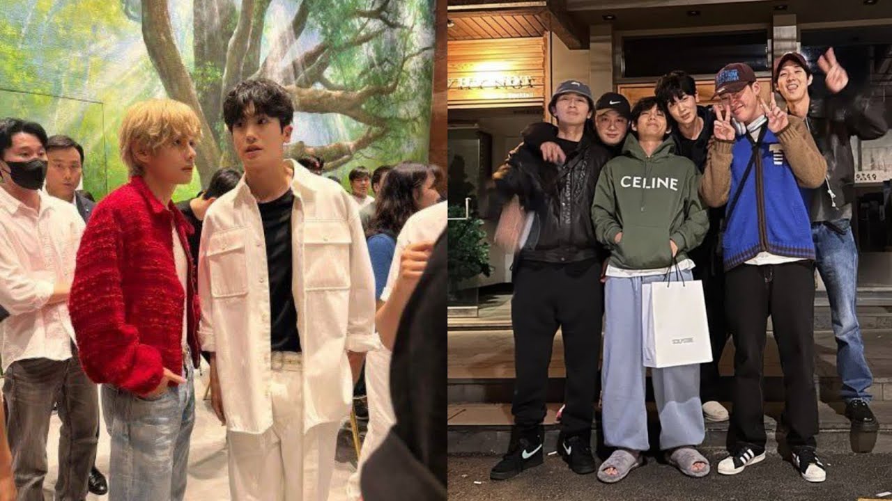 "Today! Taehyung's father opens voice to connect BTS V, Park Hyungsik ...
