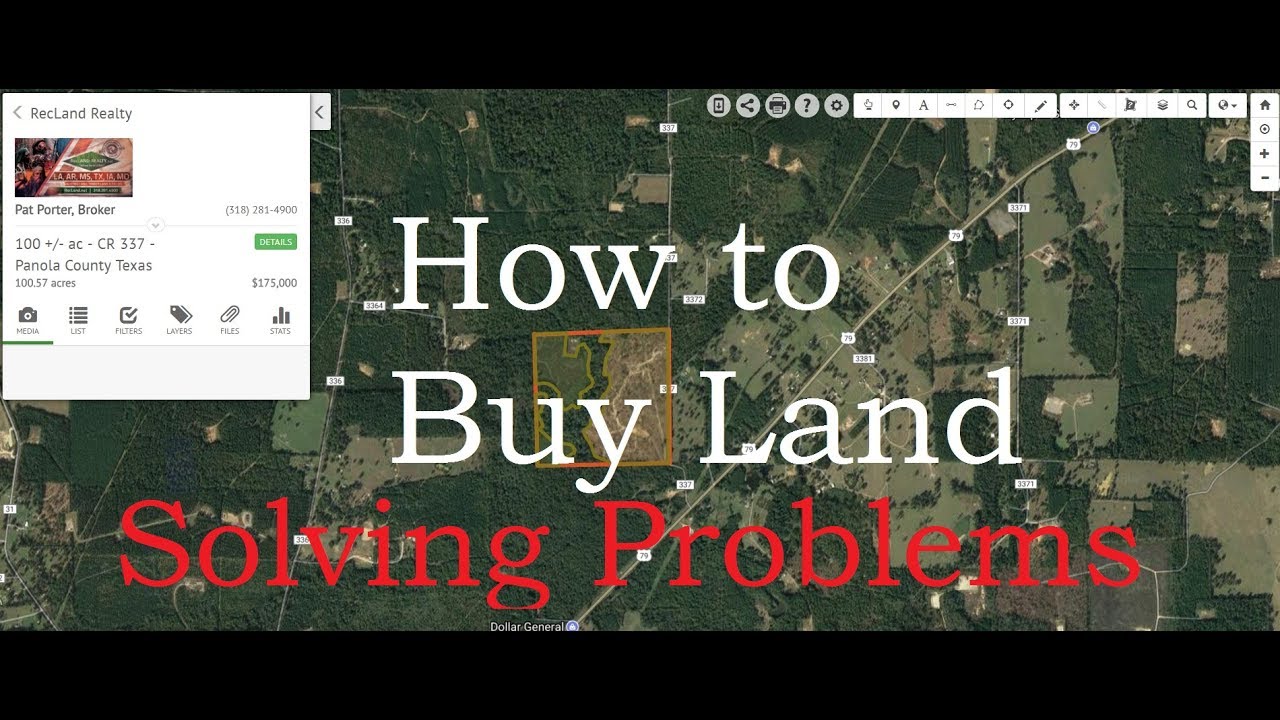 How to Buy Land - Solving Problems - Vid 2 - YouTube