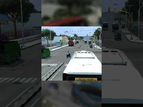 IBU IBU VS SOPIR BUS😭 #meme #bussid #kecelakaan