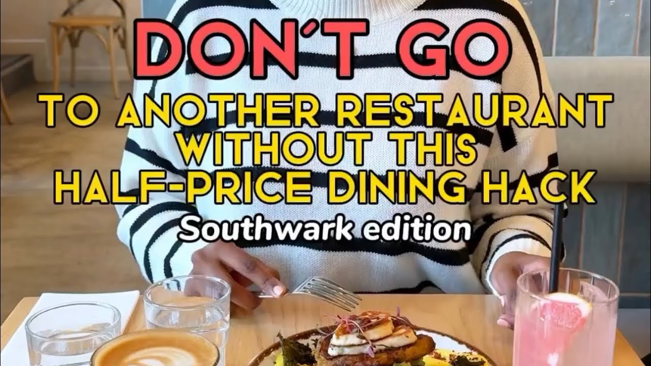 Ad London hack 50% off your food bill! Details in the description. # ...