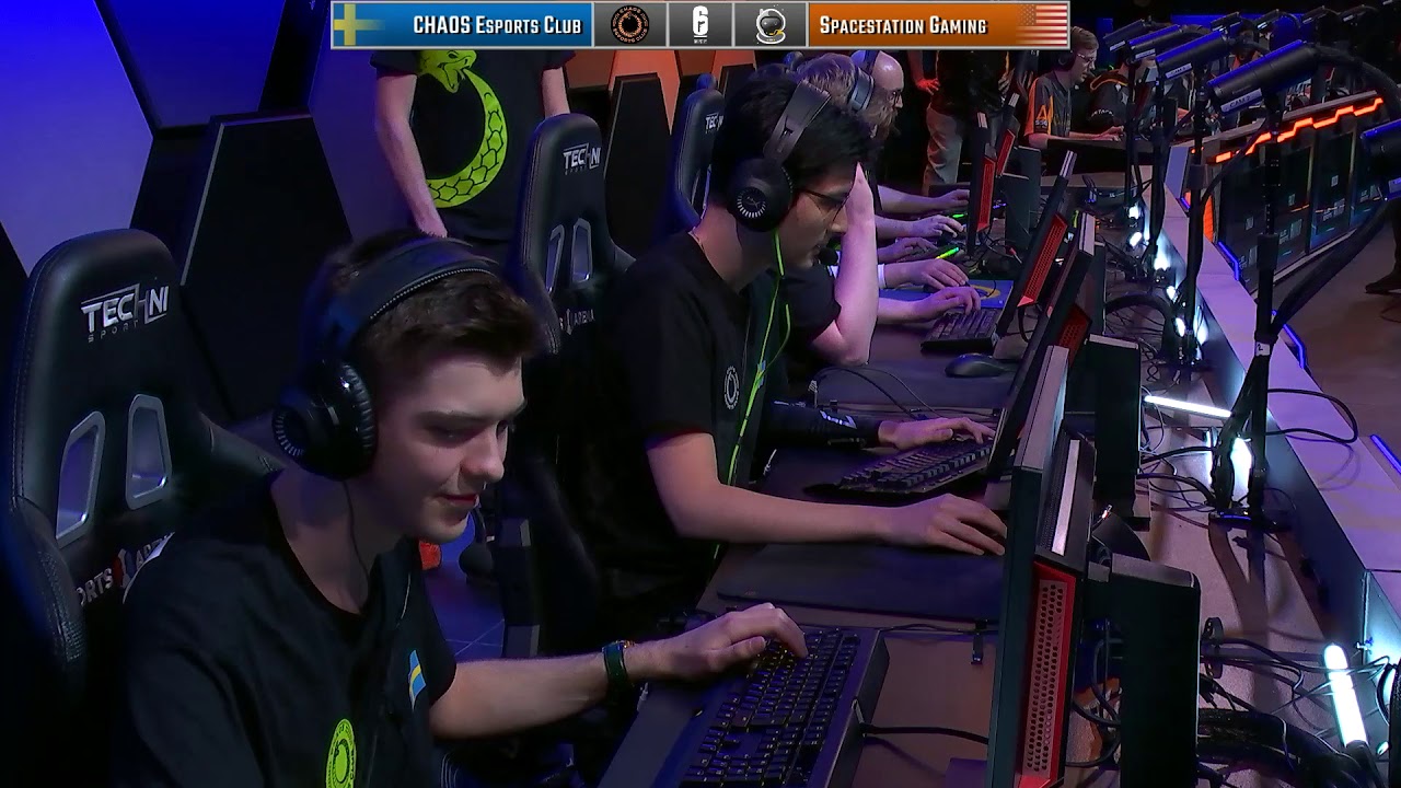 Chaos vs. SpaceStation Gaming | Allied Esports R6 Minor Day 1 - YouTube