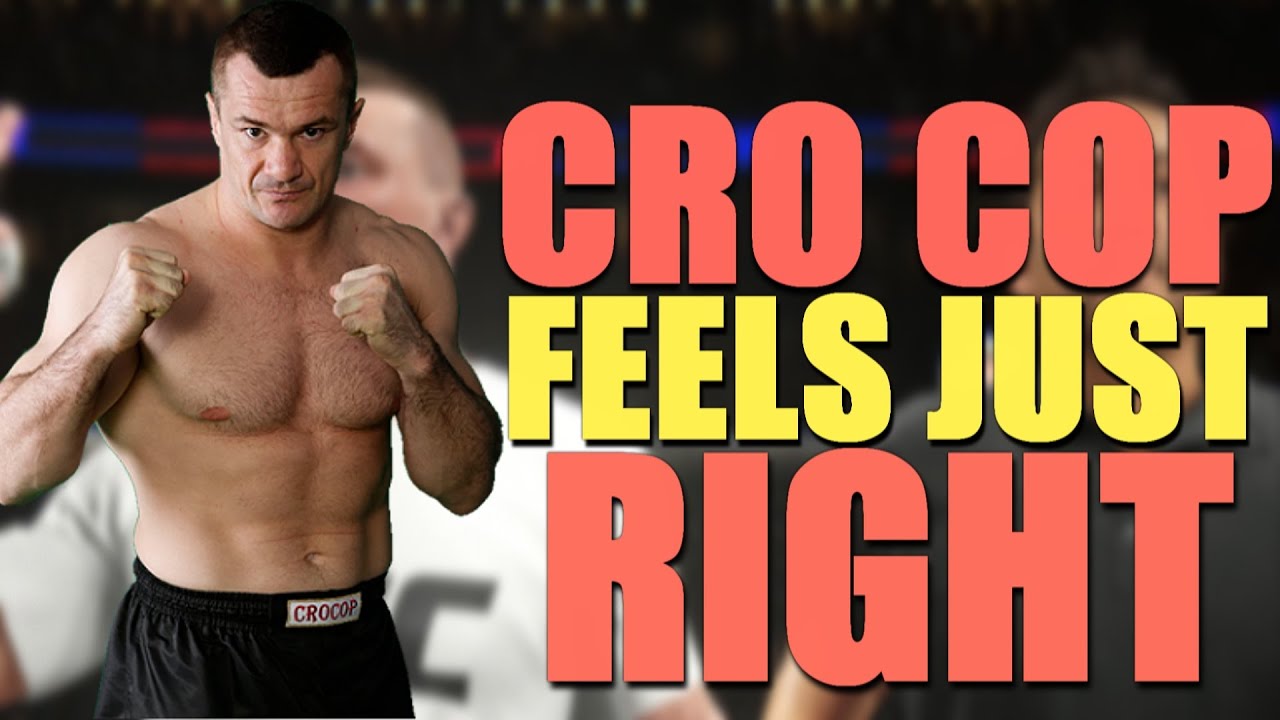 EA Sports UFC 2 Fighter Request #26 - Cro Cop Feels Great! - YouTube