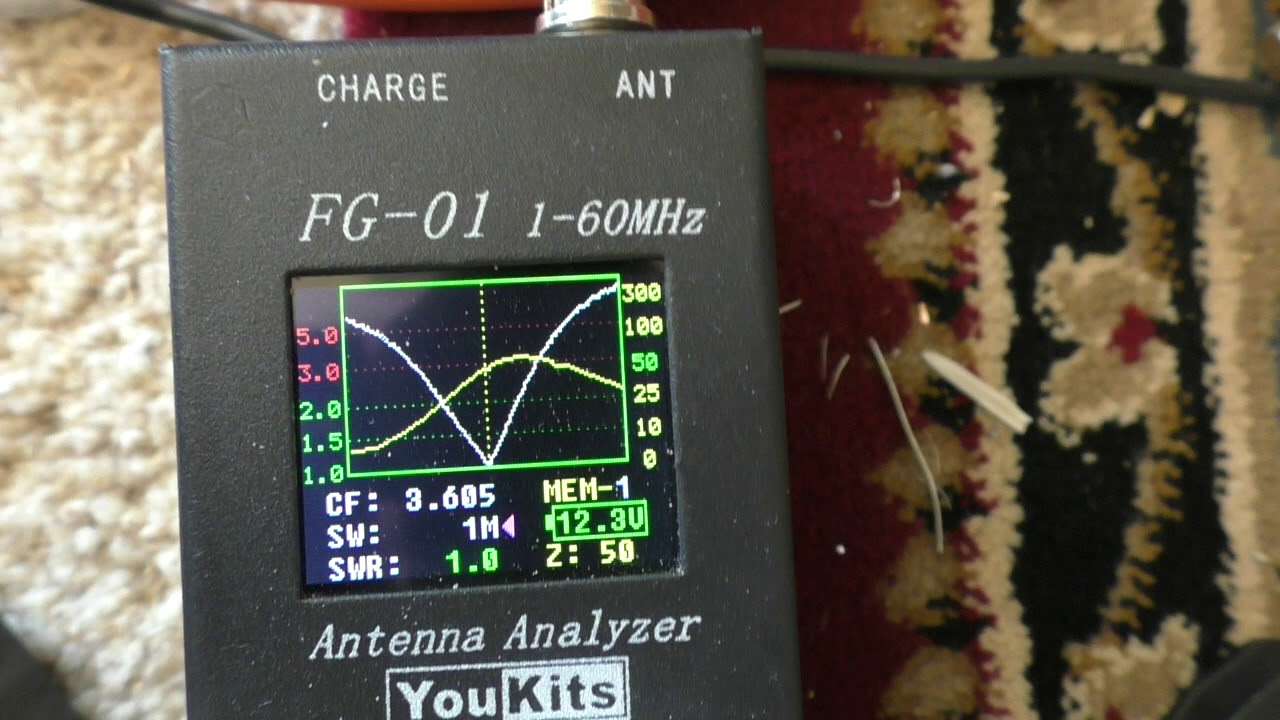 GS-35B Amplifier Tank Circuit Response On 80m - YouTube