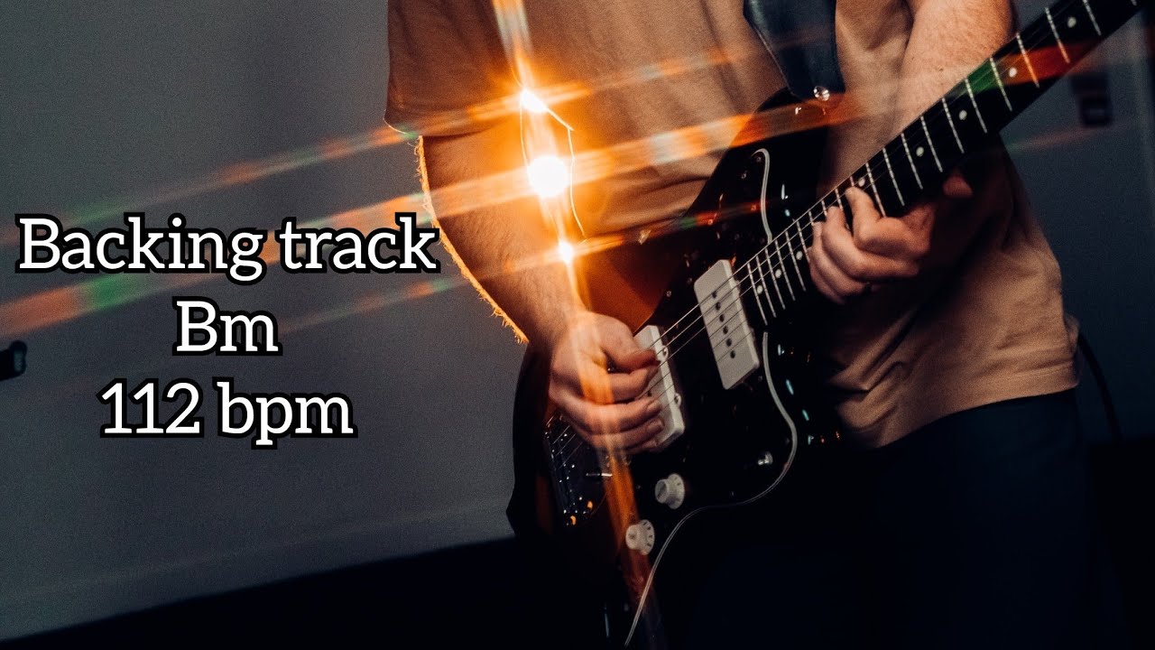 Backing track _POP_ in Bm 112 bpm - YouTube