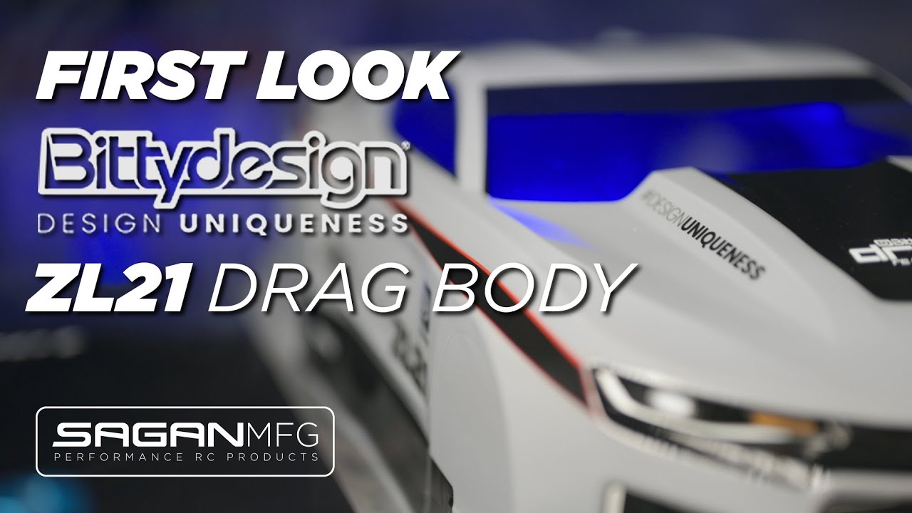 FIRST LOOK! ZL21, Bitty Design's first body ever for 1/10 Drag racing ...