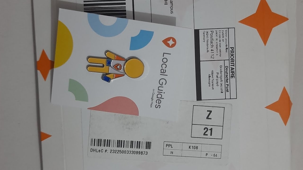 unboxing Google's Local Guide Special Edition Pin 2023 #unboxing - YouTube