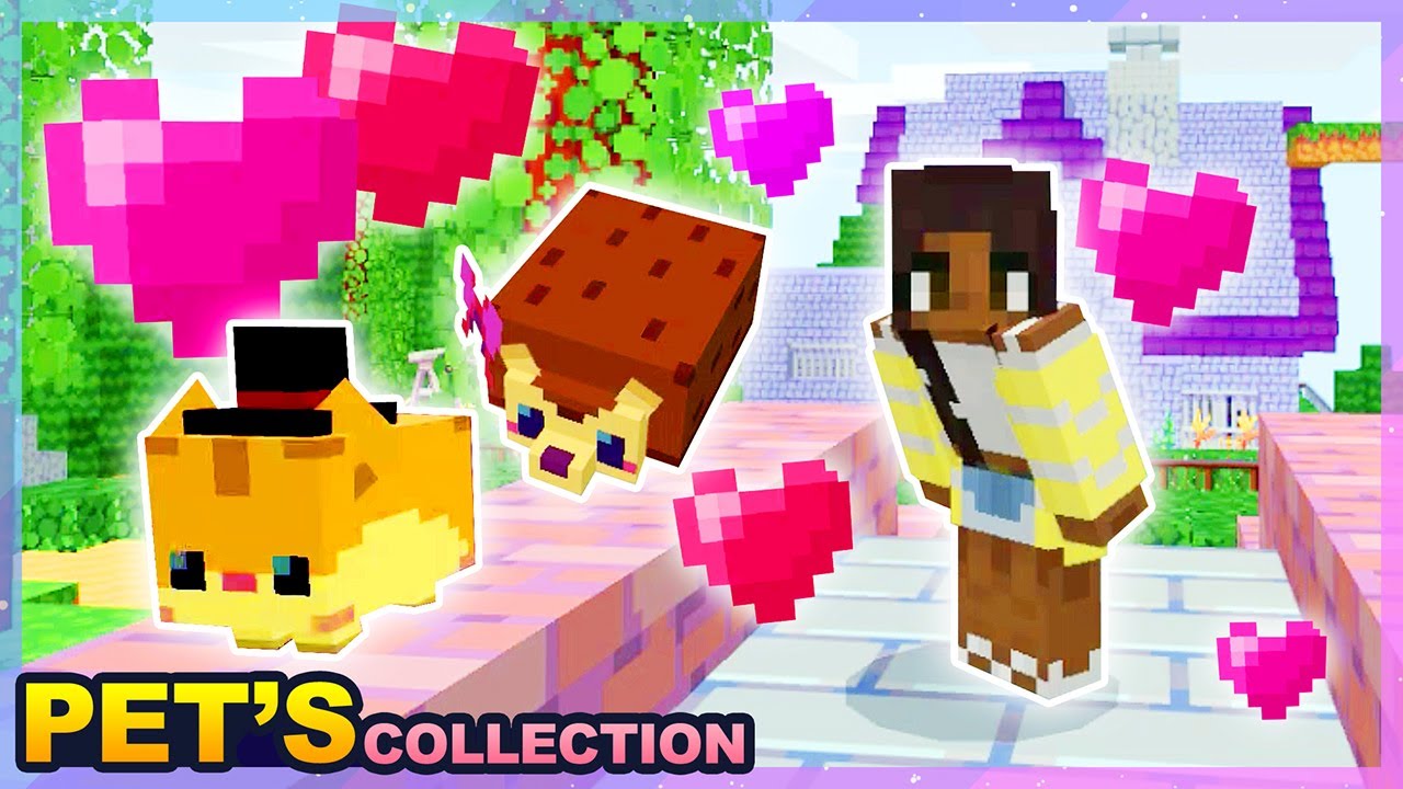 ペットのお世話ができちゃうマイクラ♡【Minecraft Pets Collection】 - YouTube