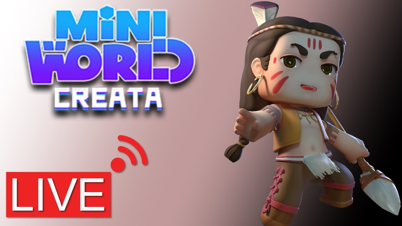 Live Stream Mini World: Creata - YouTube