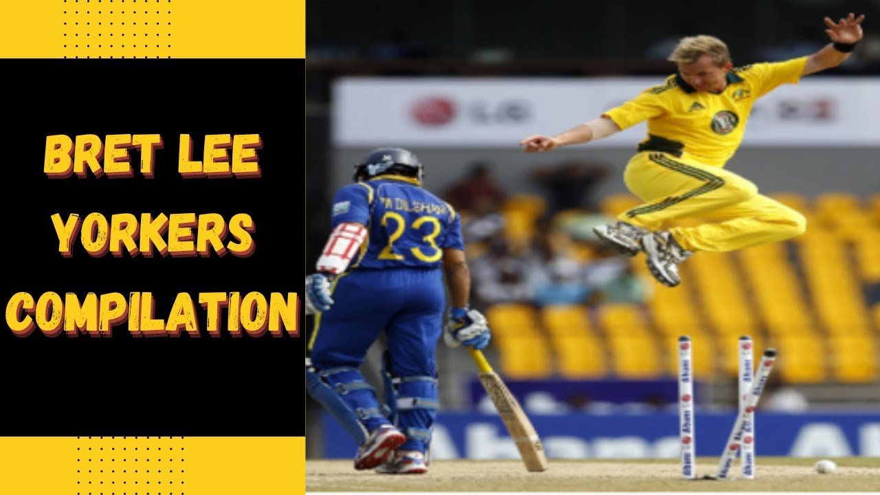 brett lee yorker compilation | brett lee fastest yorker wickets - YouTube