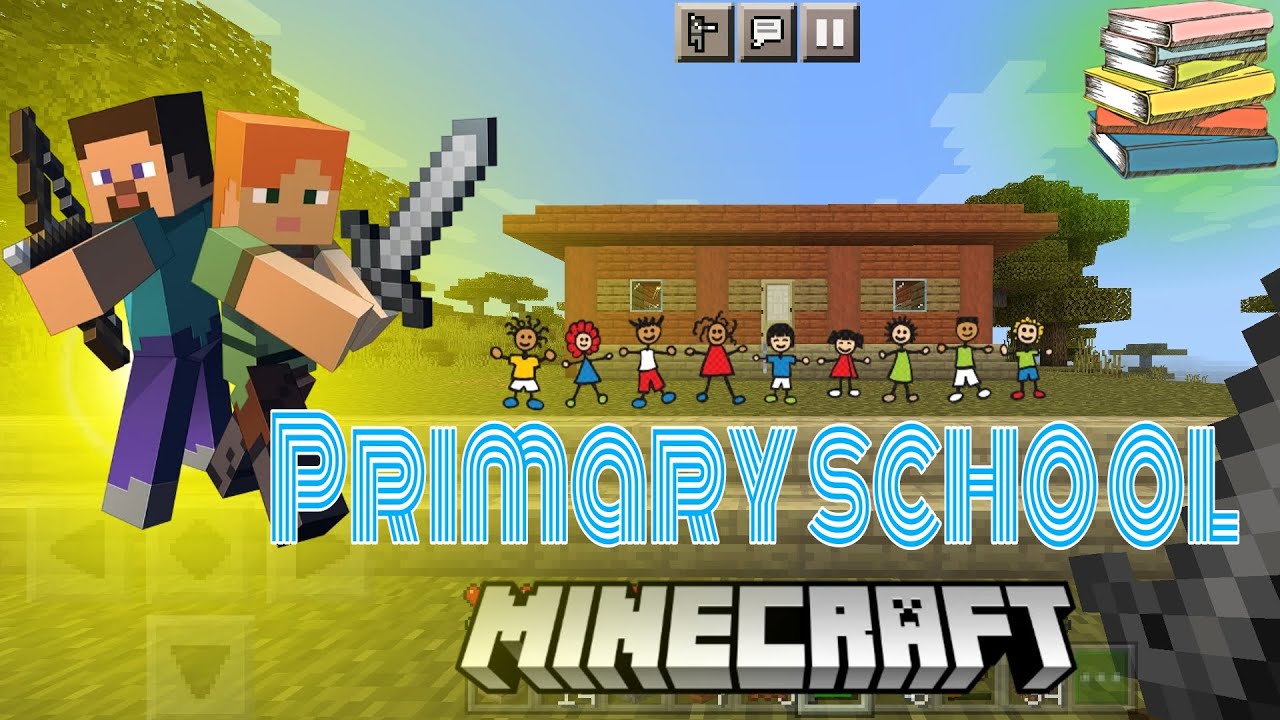 Primary School Of Village | Minecraft #1 - YouTube