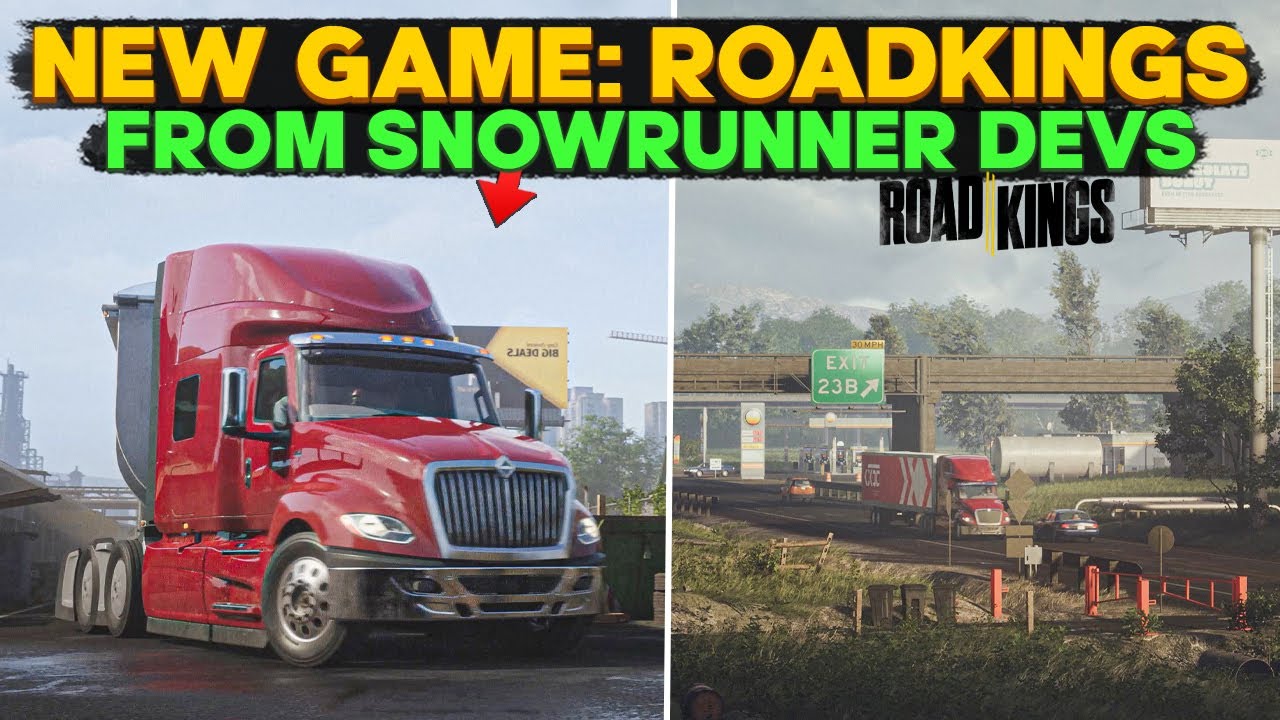 New Game ROAD KINGS by SnowRunner Devs First Look! Everything You Need to Know - YouTube