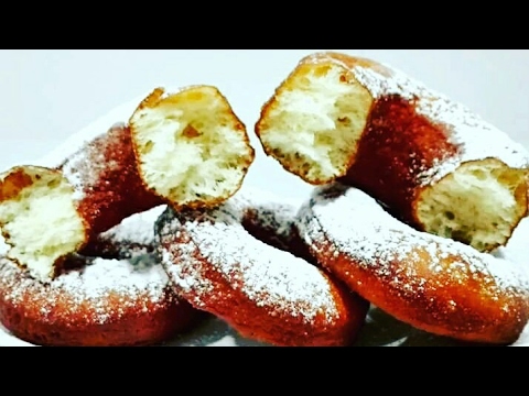 Donuts pufosi reteta simpla.Donuts esponjosos receta facil. - YouTube