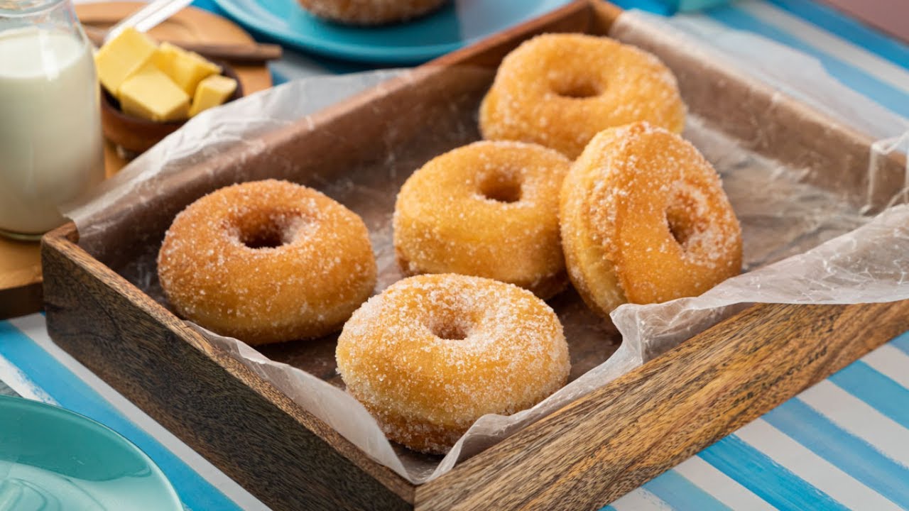 Donas de Azúcar | Pan dulce casero - YouTube