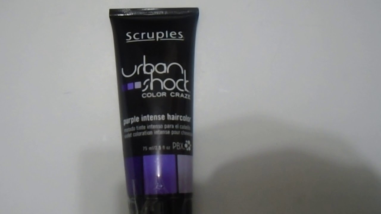 scruples 02 urban color craze - purple review - YouTube