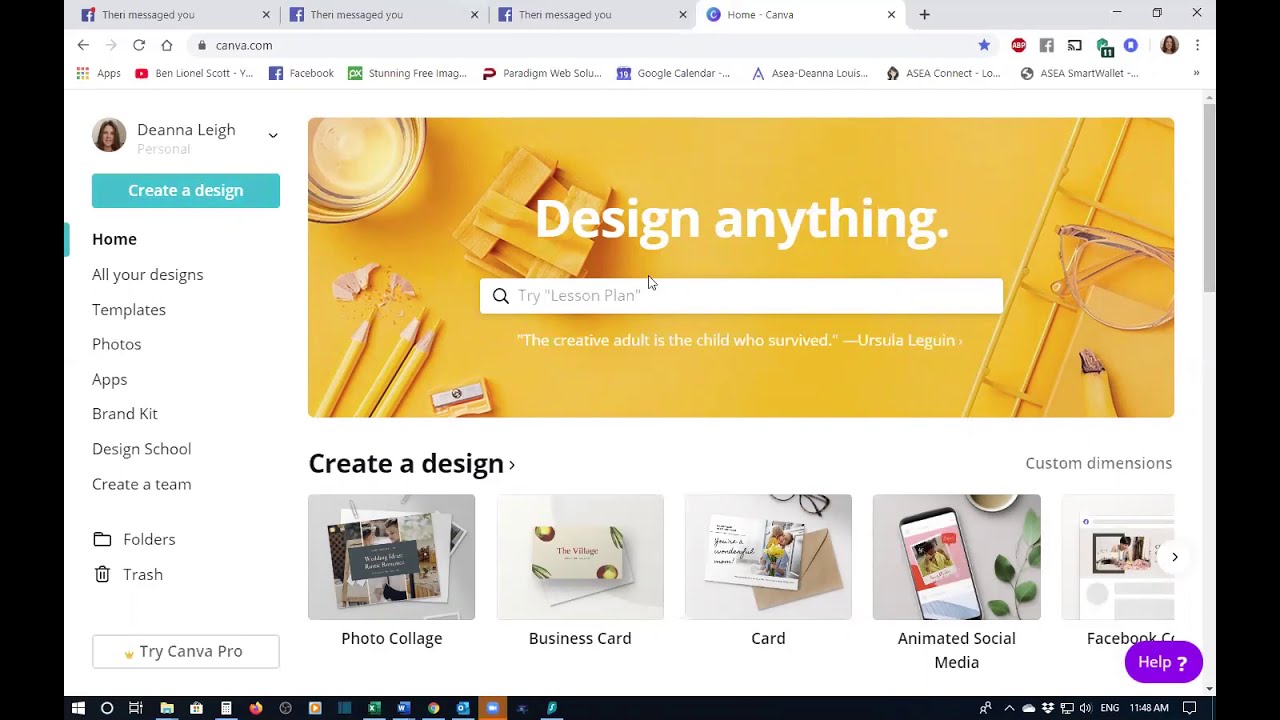 How To Create Before After Picture In Canva - YouTube