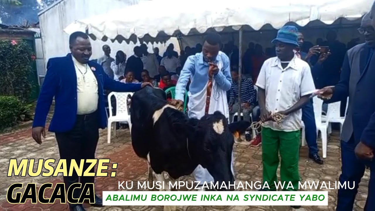 Syndicat y'Abalimu mu Rwanda Yagabiye Inka Abalimu bo mu Murenge wa ...