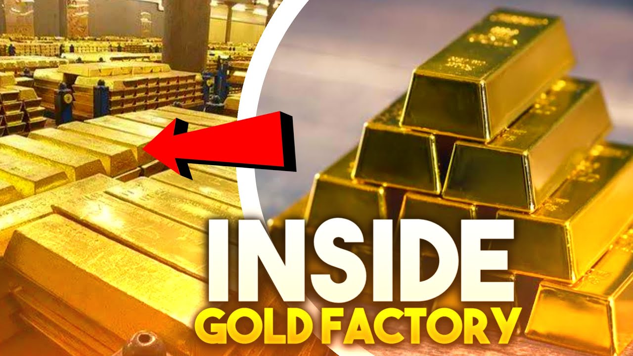 AMAZING Pure GOLD Manufacturing PROCESS Technology - 99% Pure Gold Bars ...