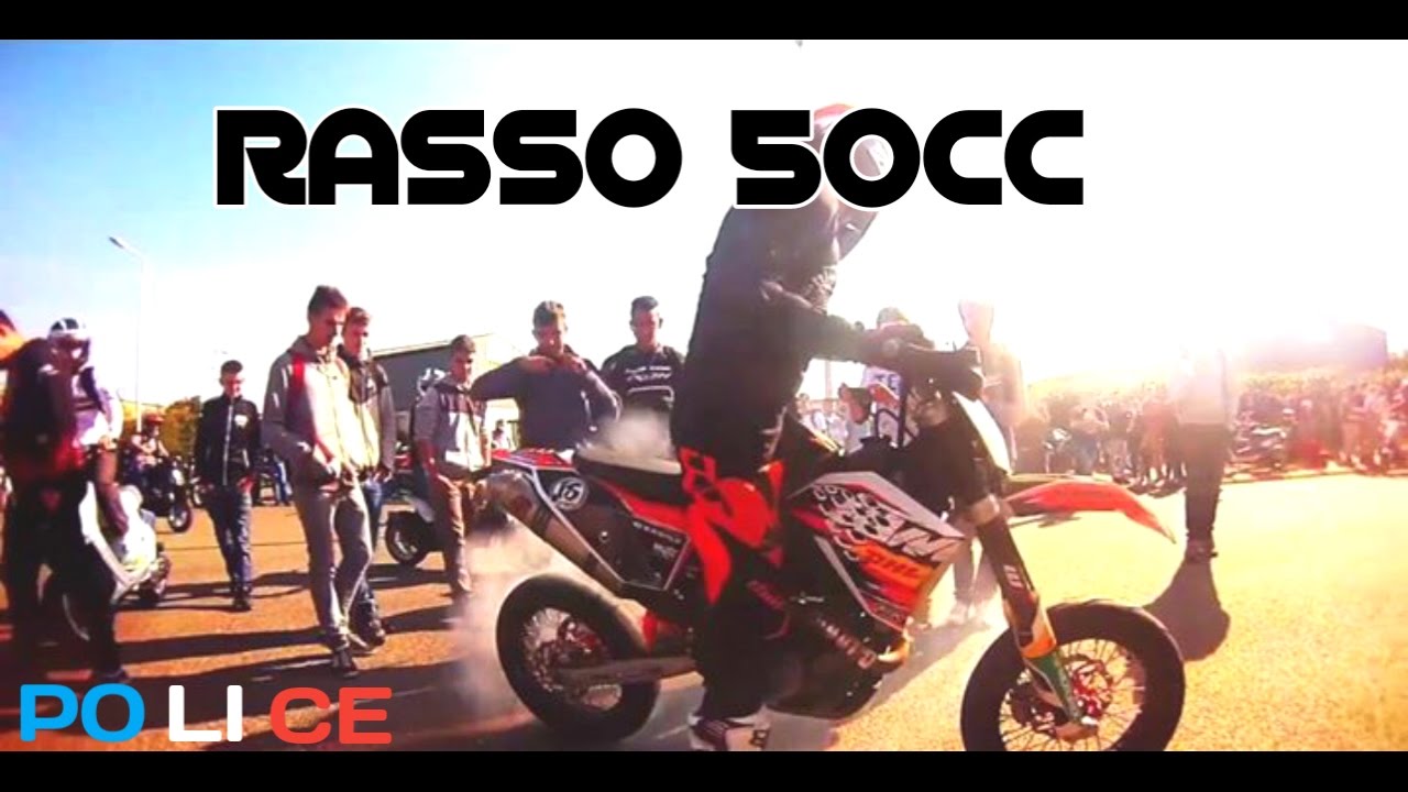 GROS RASSO 50CC | Police VS 50cc | Wheeling Run Burn Crash | - YouTube