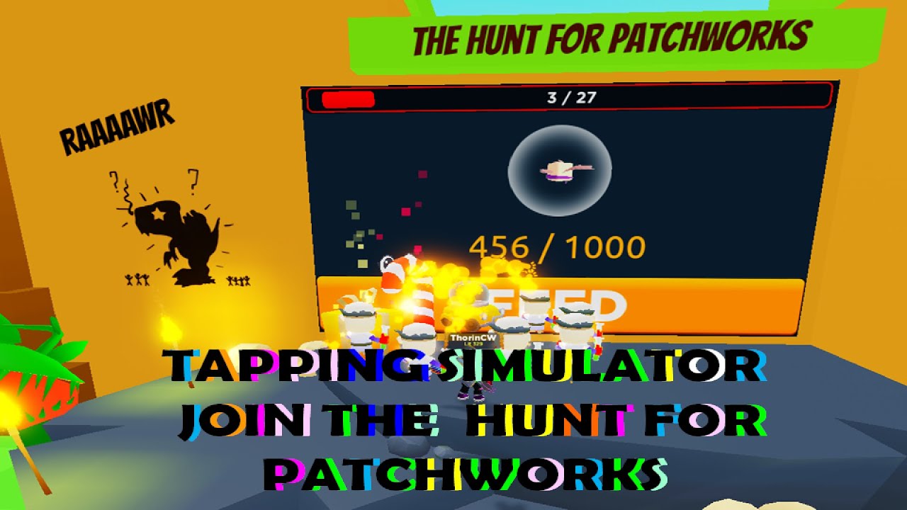 Tapping Simulator HUNT FOR PATCHWORKS UPDATE - YouTube