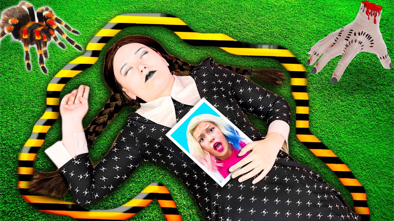 Who Murdered the Wednesday Addams? Giant Game of Clue By Crafty Hacks ...