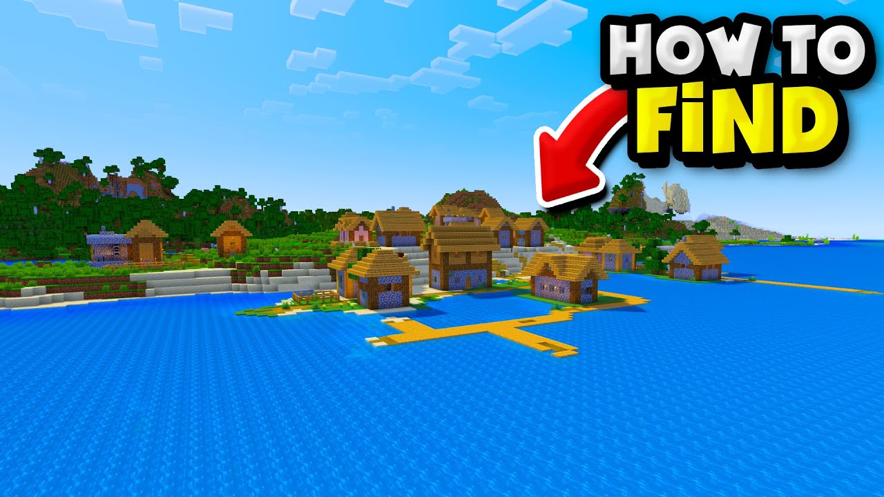 How to find a Minecraft Shipwreck Village Near A Forest with Cubiomes ...