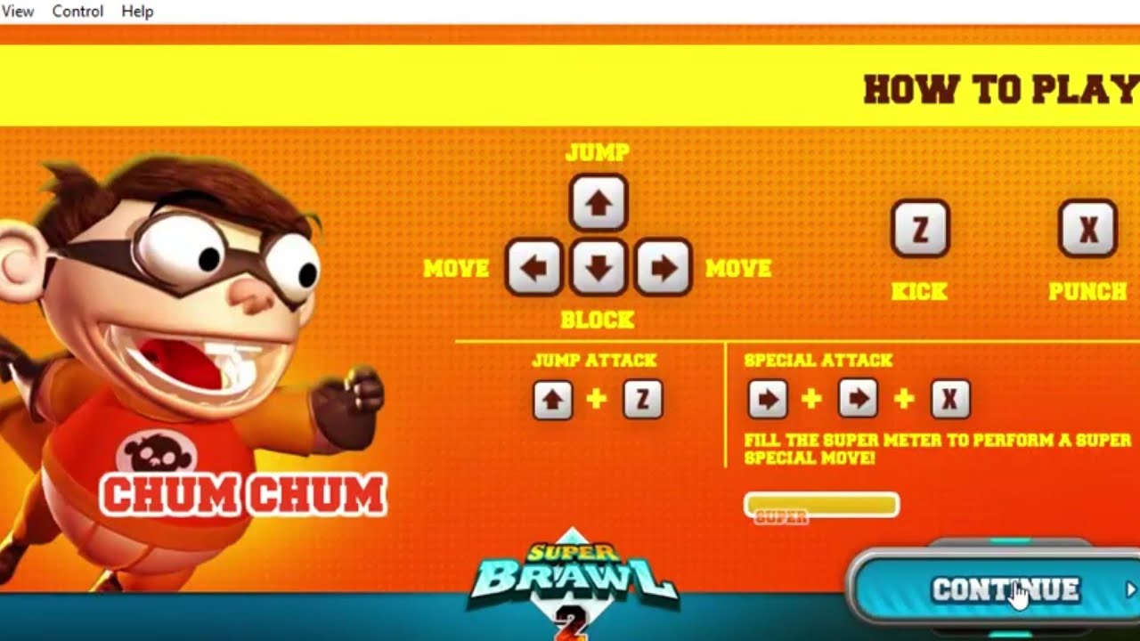 Super Brawl 2 Chum Chum (Survival) - YouTube