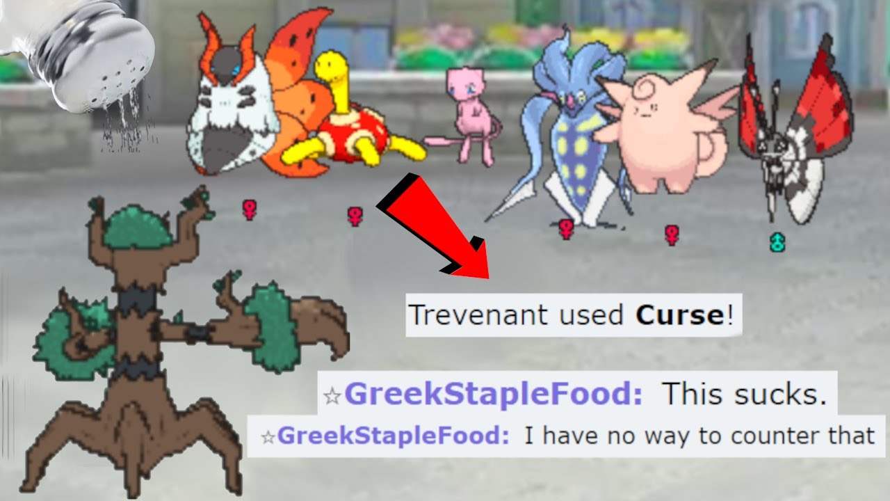 This is WHY Trevenant uses CURSE! - Pokemon Showdown Salt - YouTube