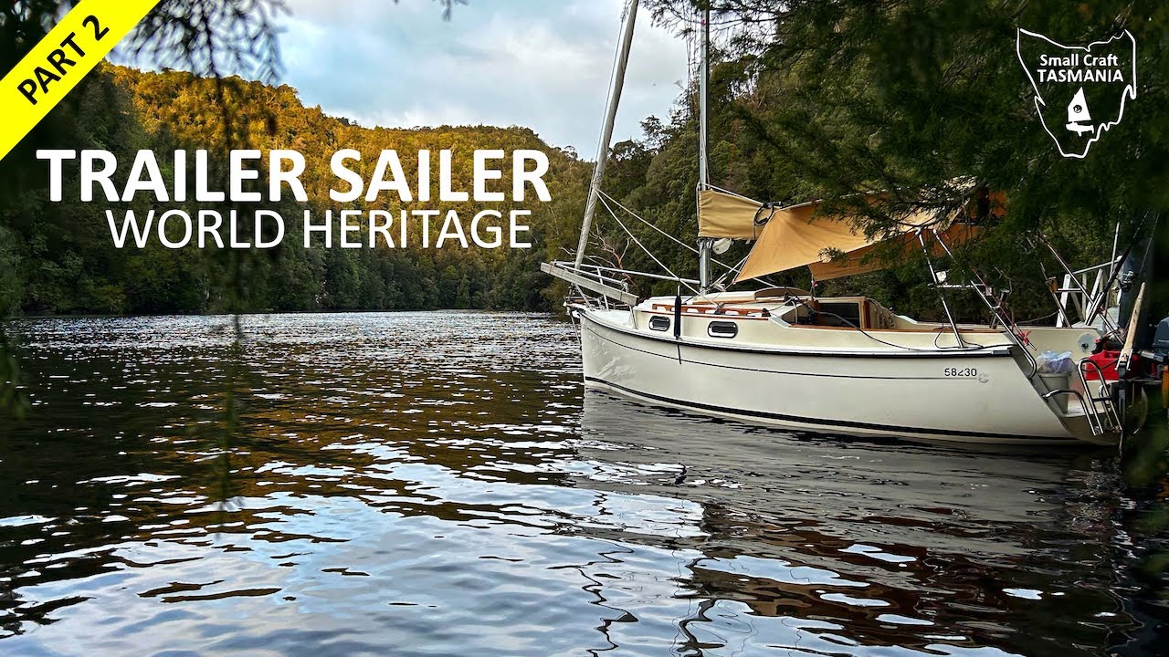 Ep. 3 - Gordon River in our Com-Pac Eclipse Trailer Sailer, Part 2 - YouTube
