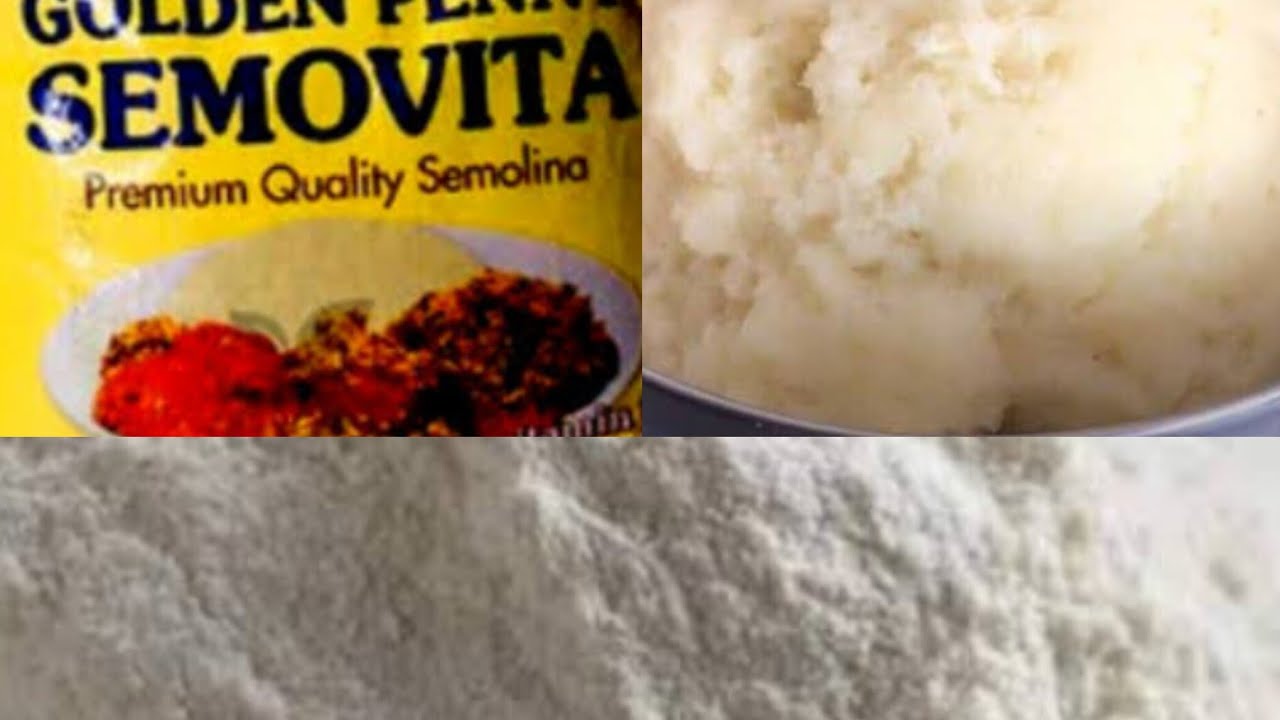 How to make semovita flour. How to make homemade semovita. Healthy ...