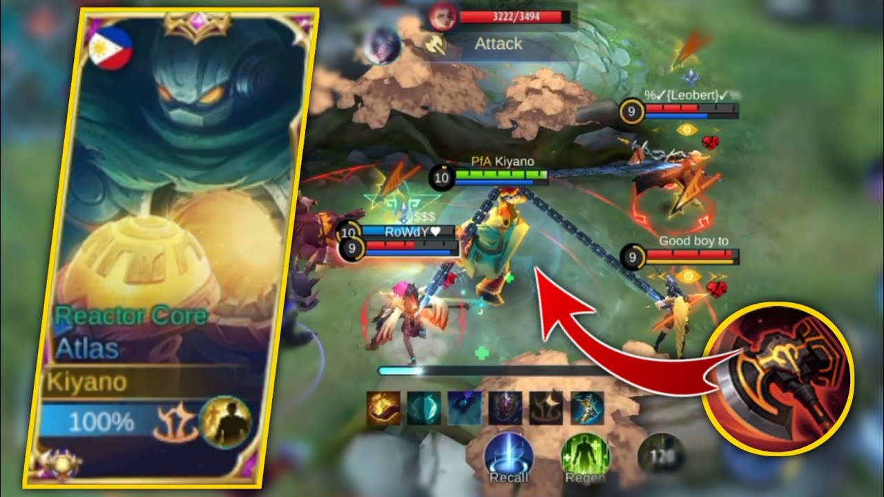 NEW ATLAS WAR AXE ITEM? | MLBB - YouTube