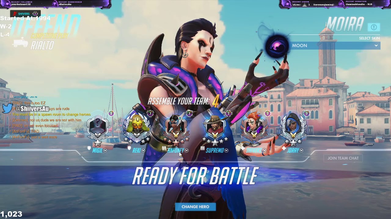 Overwatch Moira Gameplay 48 kills 18k healing | 5 months mouse n ...